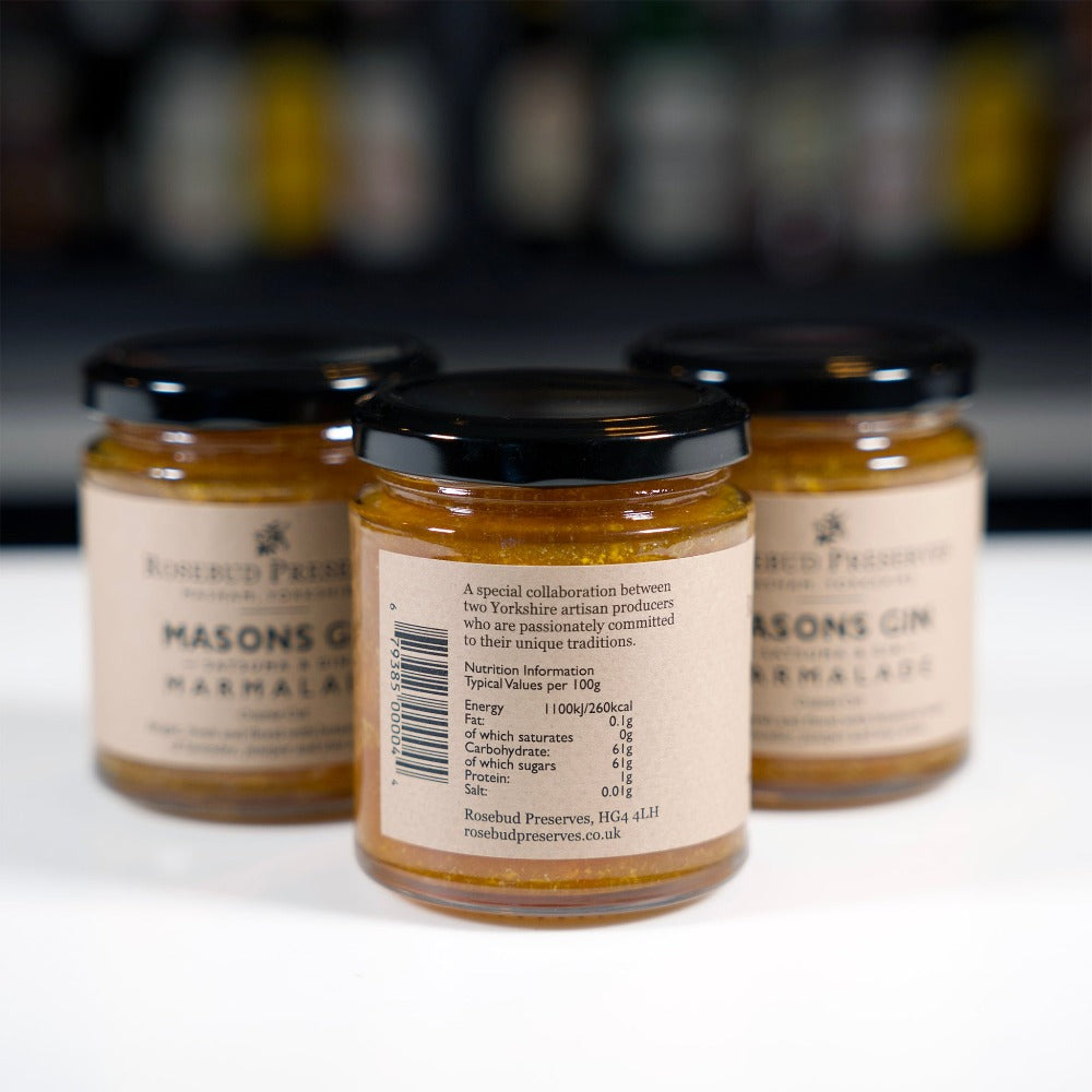 Masons and Rosebud Preserves Satsuma and Gin Marmalade - Masons of ...
